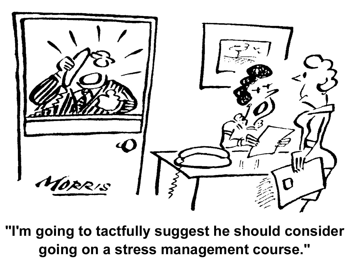 Stress Management Cartoons