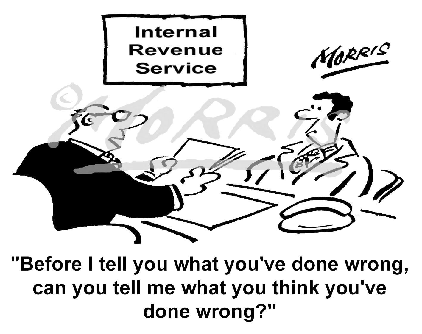 Internal Revenue Service Clip Art Comics